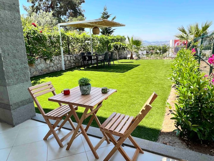 Bodrum Center-2+1 House-private Garden-sea View - Bodrum