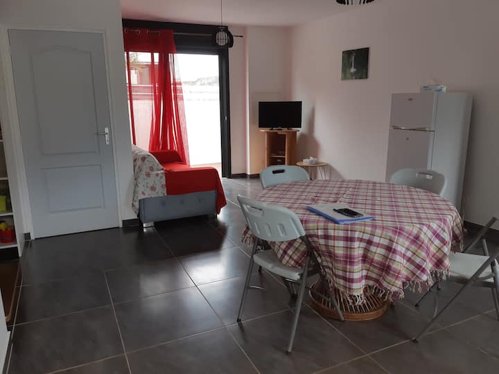 Meublé De Tourisme 3*  Centre Ville, Parking Privé - Réunion