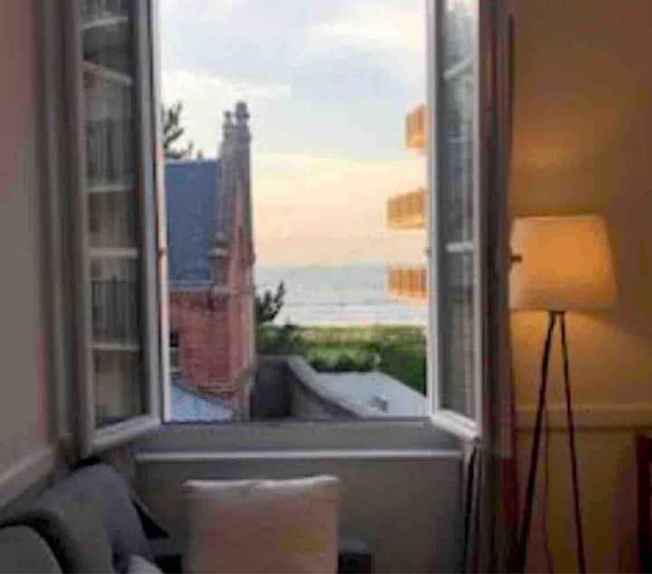 Houlgate, Cosi 3 Pièces, Vue Mer, Plage à 1 Min - Houlgate