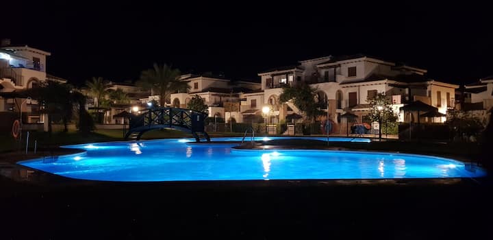 Al-andalus Thalassa V-bajo, Terraza,2 Dorm, Ac - Vera