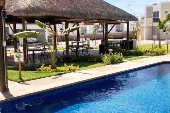 Casa Con Alberca Y Cerca A La Playa - 