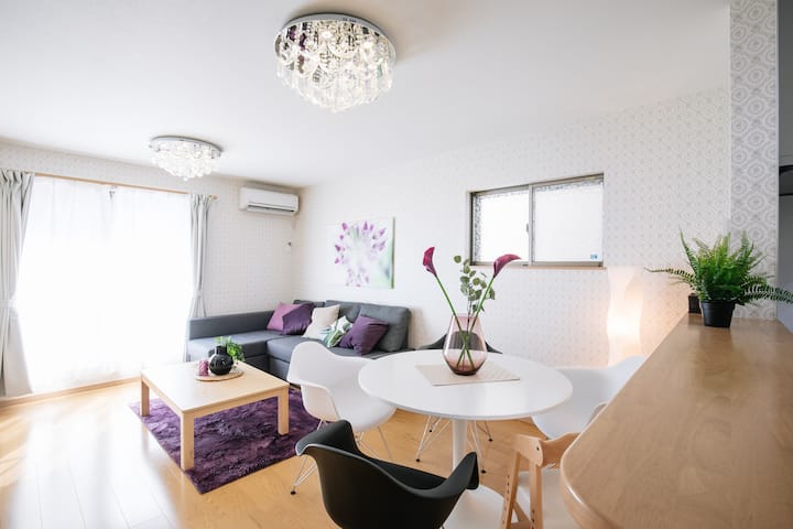 1 Min From Sta.★122㎡★2 Bath/max 14ppl★ Namba 6 Min - Osaka, Japan