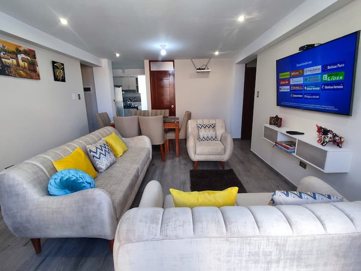 Departamento Confortable Para Tu Estadía En Cuzco - Cusco
