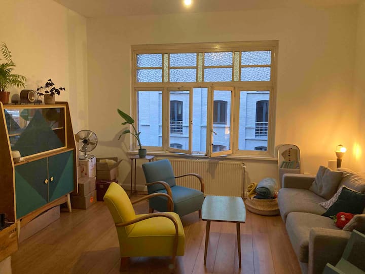 Appartement Vintage & Cosy En Famille à Bruxelles - Anderlecht