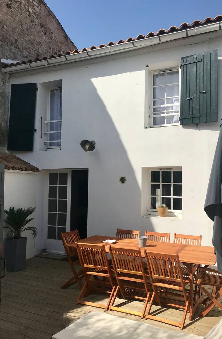 Maison Traditionnelle Rétaise - Le Bois-Plage-en-Ré