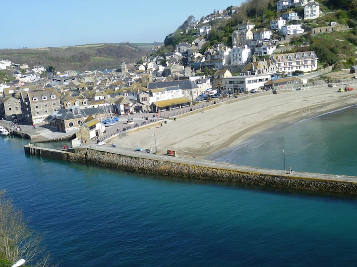 9 Rock Towers-looe-beach View Apartment - Cornwall