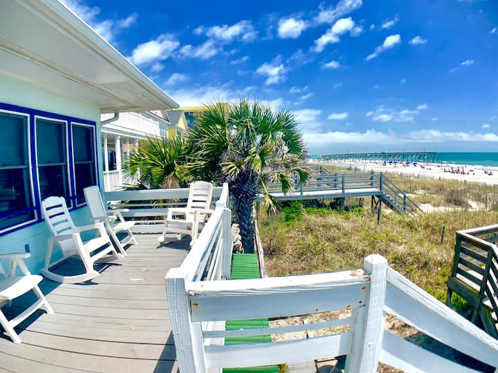 Almost Heaven Oceanfront Unit A – 2br/1ba - Surfside Beach, SC