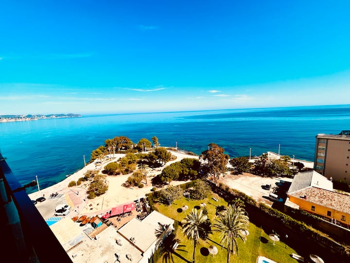 Calpe, Primera Línea,tenis,parking, Wi-fi, Piscina - Calp