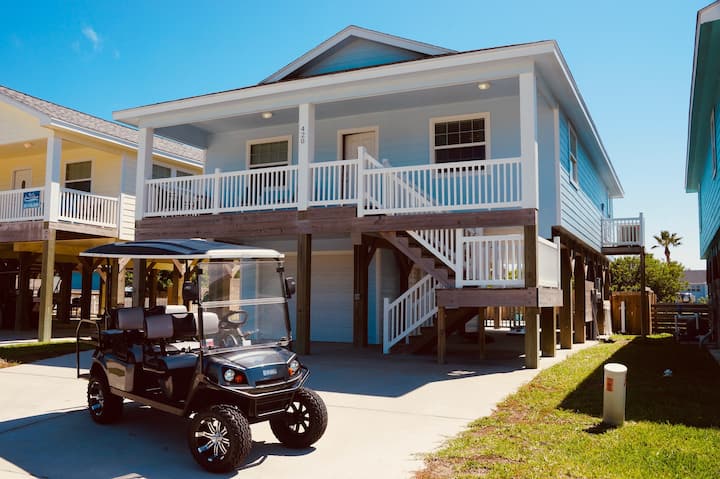 Pura Playa-heated Pool,cart,dogs&winter Texans Ok! - Port Aransas, TX