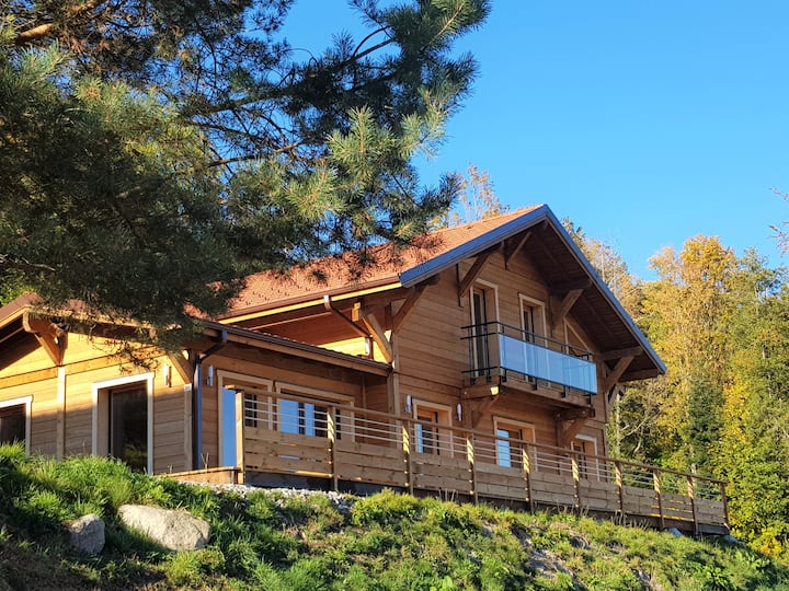 Chalet Vue Montagne Sauna Panoramique La Bresse - La Bresse