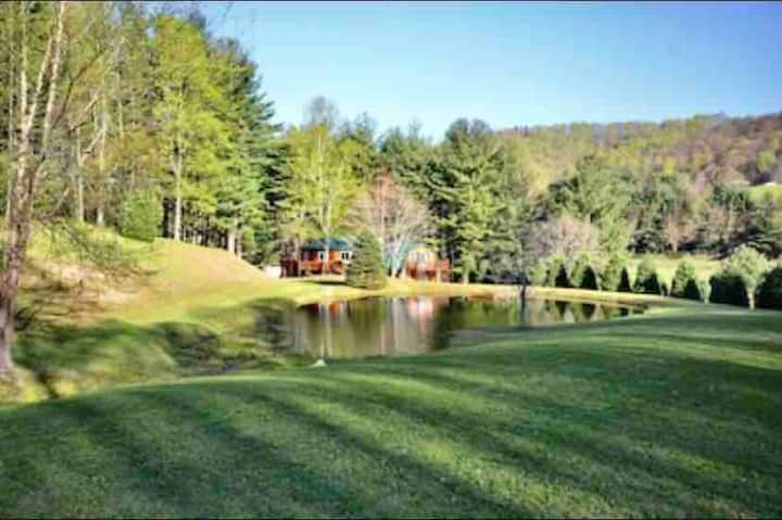 Magestic Cabin Situated On 10 Acres With 2 Ponds. - Stone Mountain State Park, Roaring Gap