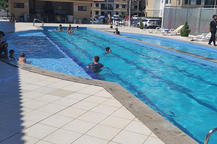 Apartamento 3/4 Confortável Pra Família E Trabalho - Salvador