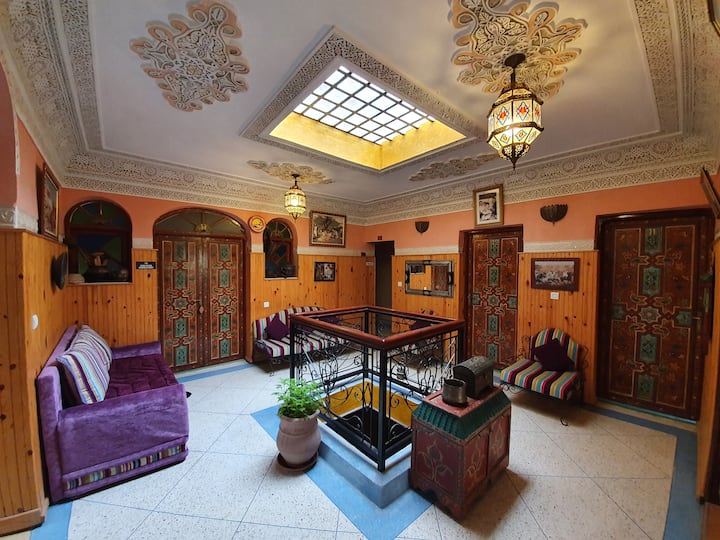 Triple Standard Room At Dar Assarou - Imlil
