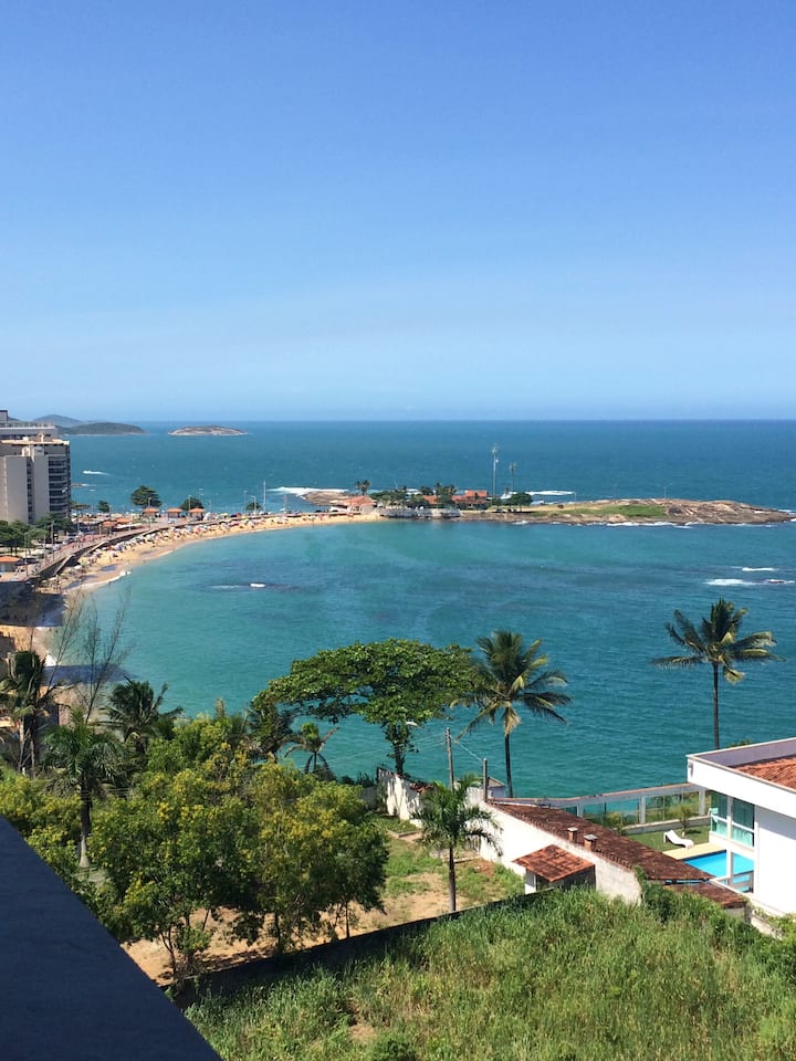 Apto 3 Quartos Com Vista Infinita Para O Mar. - Guarapari
