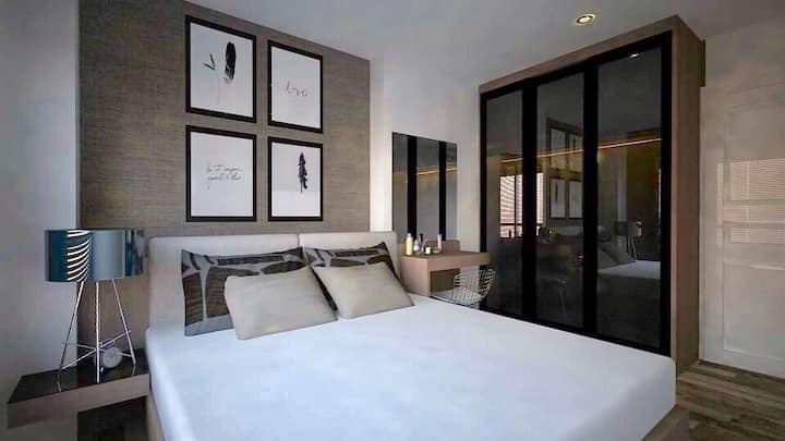 Premium 2brs@skytrain S10+600mbps+netflix+big Mall - Bangkok