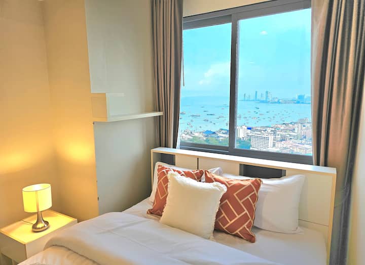 Near(walking-street), 2br, Sea View, Pattaya View - Pattaya City