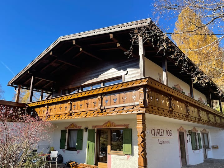 Alpen Chalet „Josi“ Mit Privatem Sauna Spa - Zugspitze