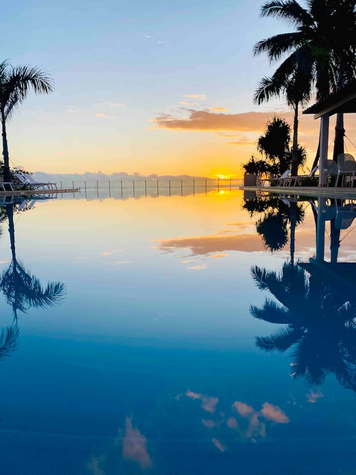 Villa Moderne 2ch Piscine Et Bord De Mer - Polinesia Francesa