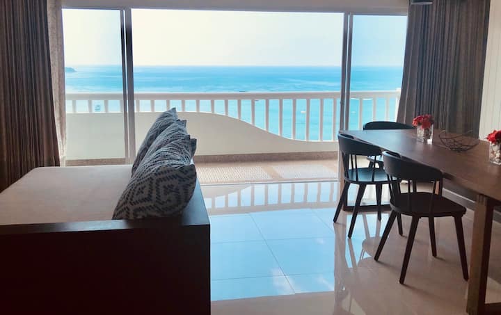Two Bedroom Sea View S1902 At Patong Tower - Patong Beach