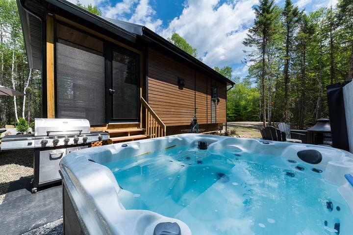 Boréa 10: Retraite Paisible En Nature, Spa Et Bbq - Charlevoix