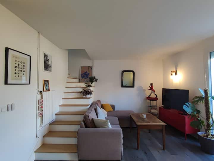 Maison Centre-ville Avec 2 Chambres & Jardin - Le Mans
