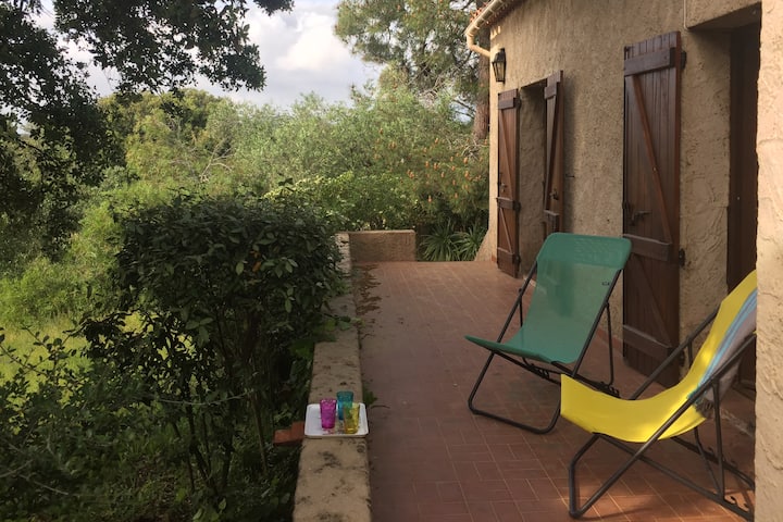 Une Maison De Famille à L'ombre Des Chênes Liège. - Bastelicaccia