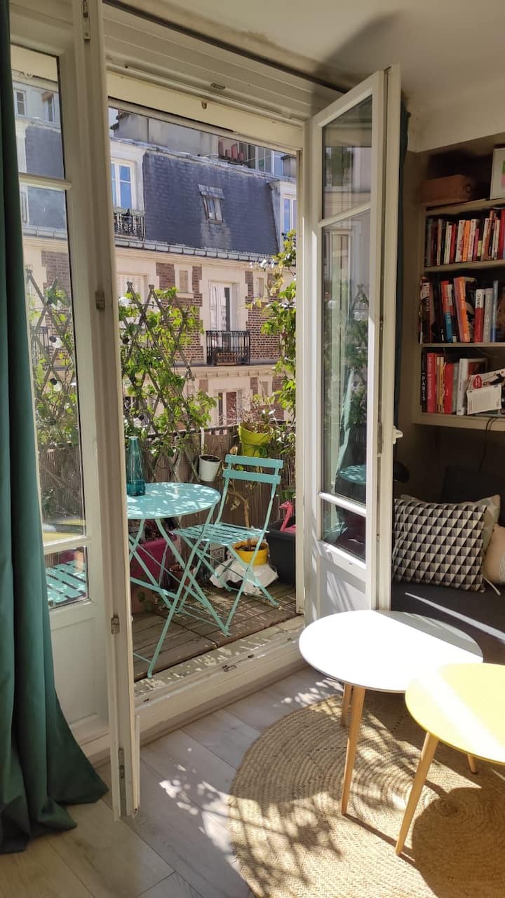2 Pièces Grand Balcon Montmartre - Porte de Vanves