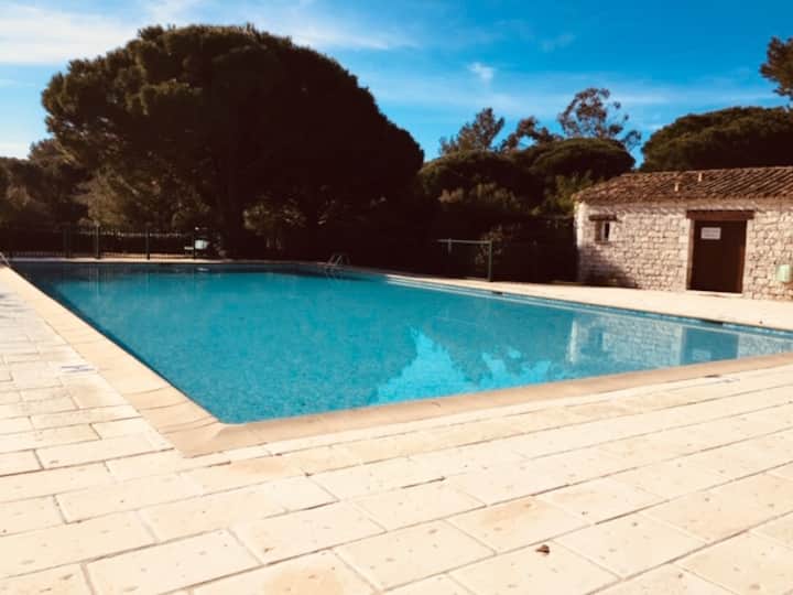 Maison Golfe De St Tropez Dans Residence Privée - Gassin
