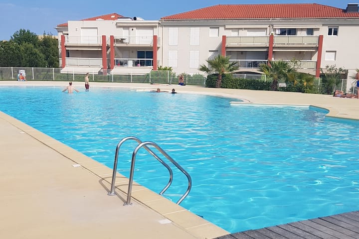 Studio, Parking, Piscine, Plages Sable 100 Mètres - Juan-les-Pins