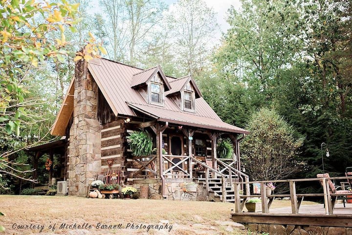 Hemlock Falls Llc. Bluff View Cabin, Waterfalls - Jasper, TN