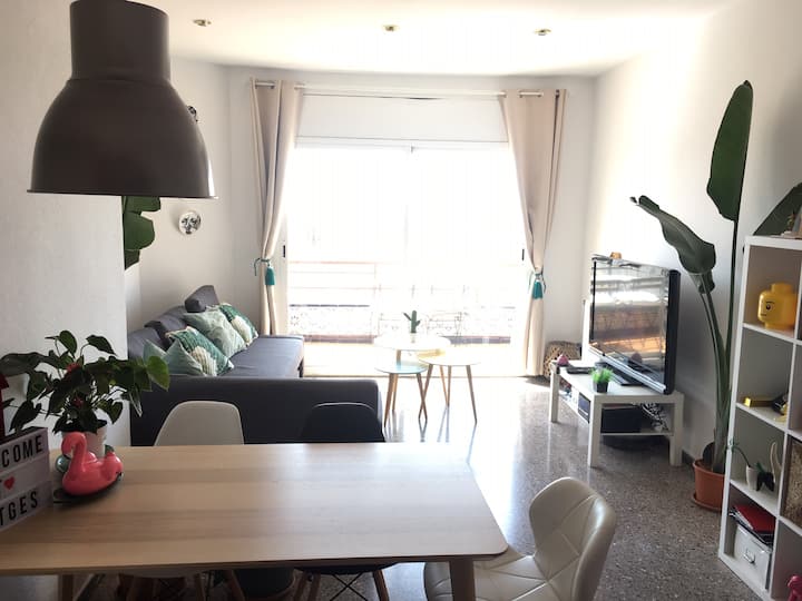 Habitación Individual En Piso Con Vistas - Sitges