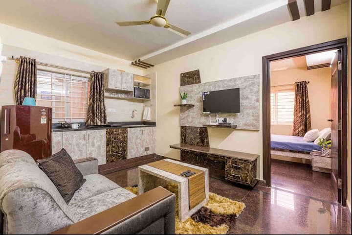 🍏J K Comforts🍏hsr Layout 1bhk Couple Friendly Flat - Bangalore