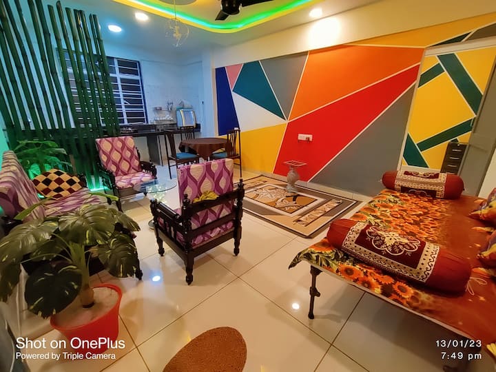 Sag Studio Stay.

Lovely 2bhk Holiday Home. - Igatpuri