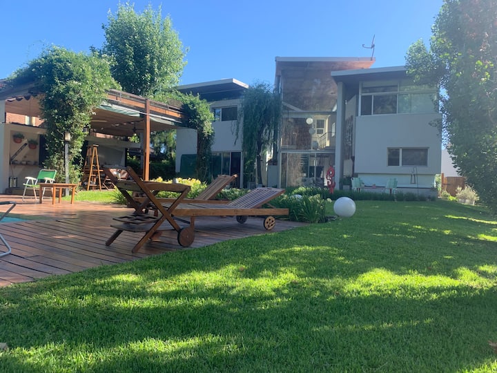 Casa Con Pileta Para Vacacionar - Villa Rosa