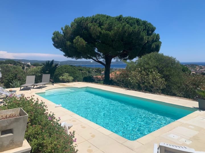 Cavalaire - Villa Avec Piscine. Vue Mer Incroyable - Côte d'Azur