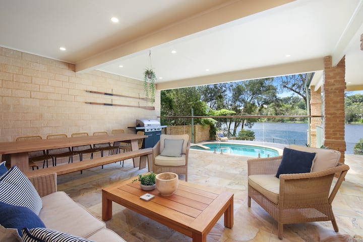 Avoca Waters Retreat | Pool , Lakefront | Accom Ho - Avoca Beach