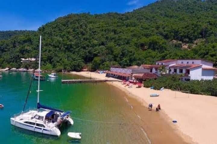 Casa Grande Na Praia Vermelha - Ilha Grande