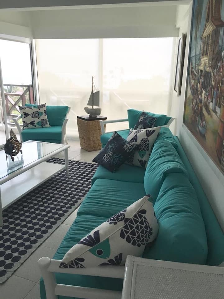 San Andres Hr71- Amplio Penthouse, Vista Al Mar - San Andrés