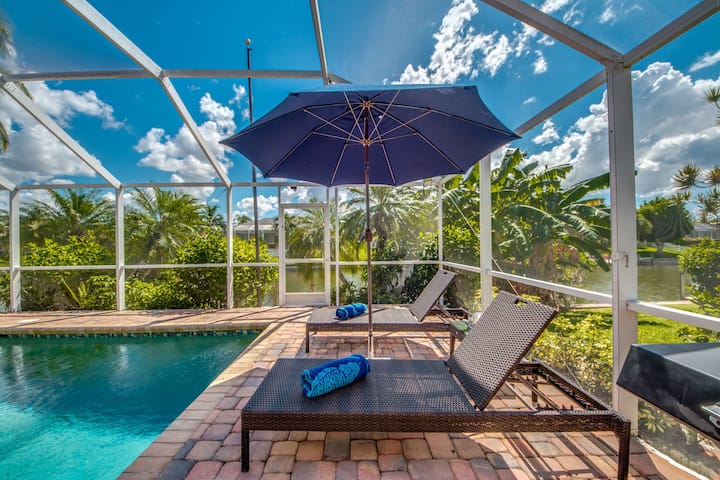 Casa Blue Horizon - Pool With Canalview - 4 Bedrooms - 3 Bath - Southex. - Cape Coral, FL