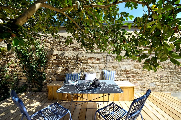 Appartement 2 Avec Jardin, Gare Et Centre-ville - Île-aux-Moines