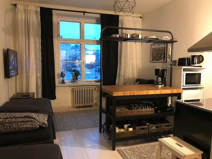 Rustic Black And White Studio - Helsinki
