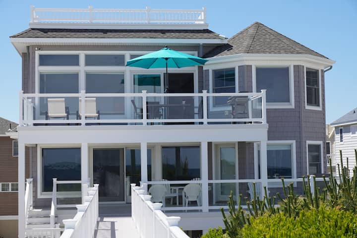 Surf City Escape! - Oceanfront Home On Lbi - Long Beach Island, NJ