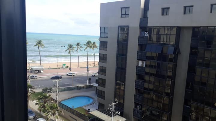 Apartamento Quarto E Sala 40m Da Praia Mobiliado - Maceió