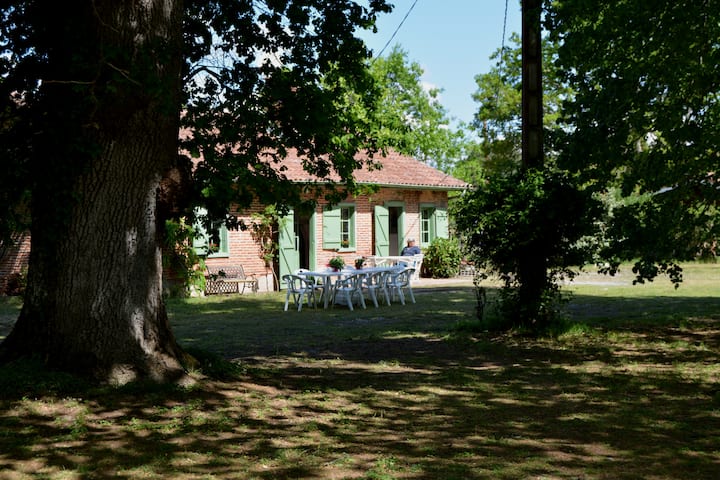 Maison Typique Dans Airial Landais - Département Landes