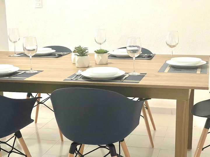 D3 · Central Spacious Apartment W/washer & Dryer - Cancún