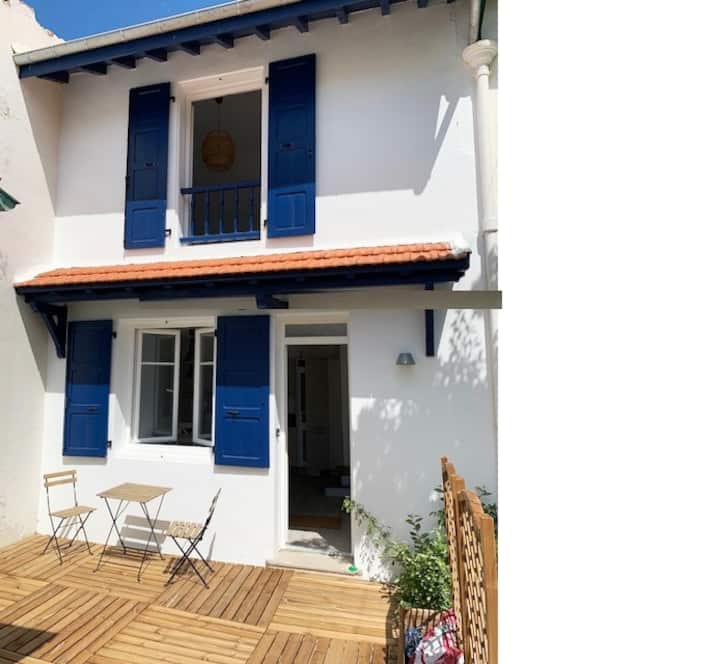 Maison à St-charles, 2 Pers, 200 M Plage Miramar - Biarritz