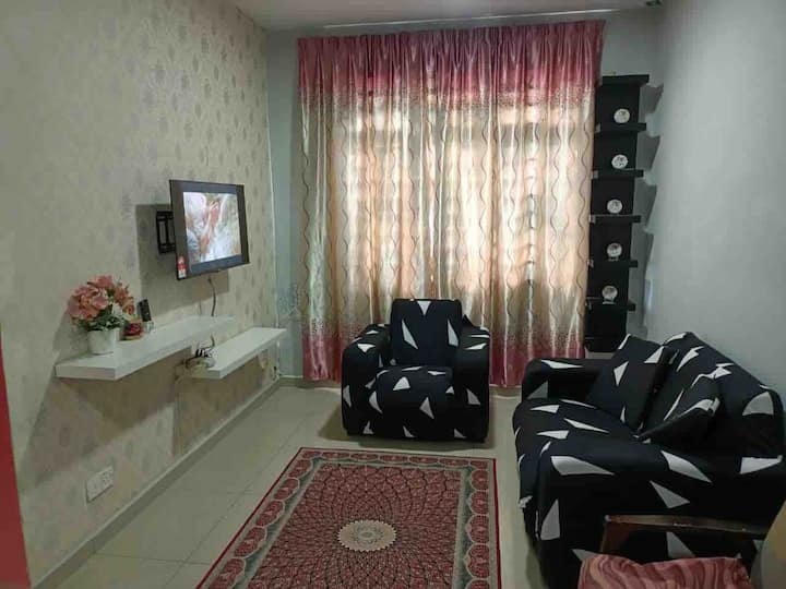 Lovely 3 Bedroom Apartment In Btu Berendam, Melaka - Durian Tunggal
