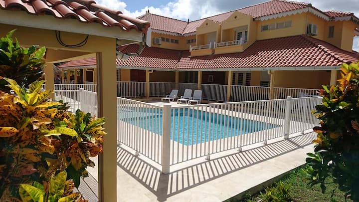 Alquiler Por Temporada Trois-îlets Martinica Residencia - Piscina - Playa - Calme. - Martinique