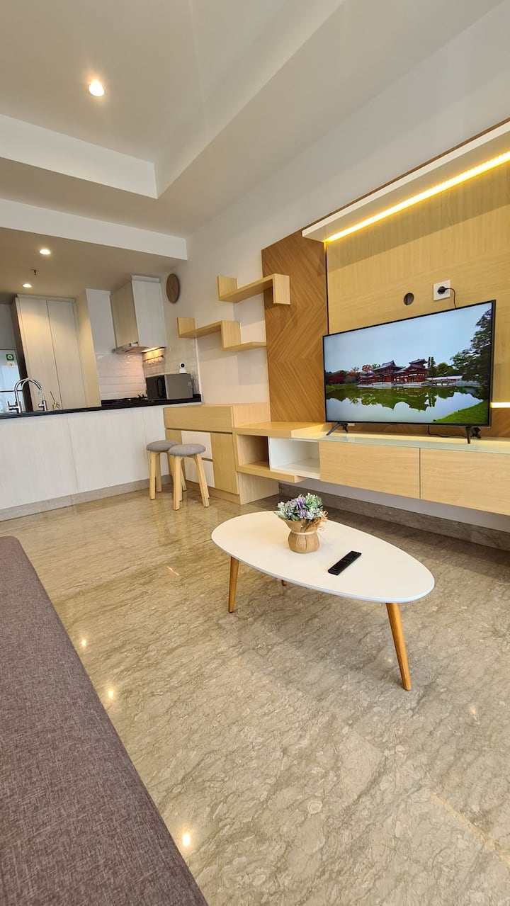 Cozy 1br (Staycation Approved) Near Aeon & Ice Bsd - Indonésie