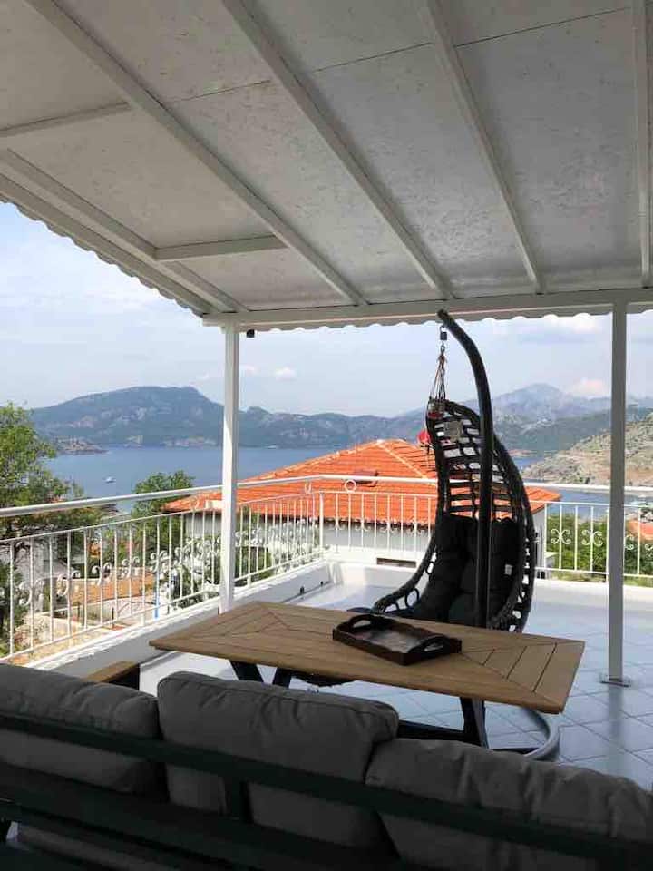 Selimiye Vi̇lla Flora Koy Ve Doğa Manzaralı Villa - Marmaris